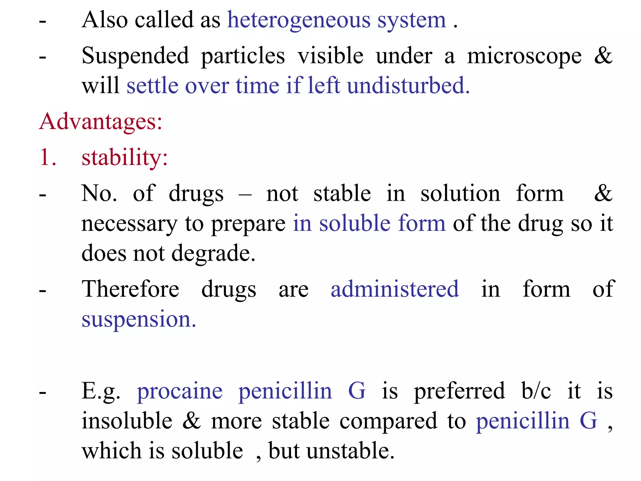 Suspension - Physical Pharmacy | PPT