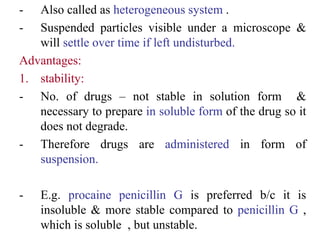 Suspension - Physical Pharmacy | PPT