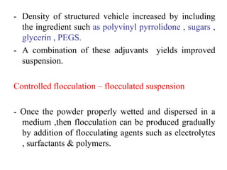 Suspension - Physical Pharmacy | PPT
