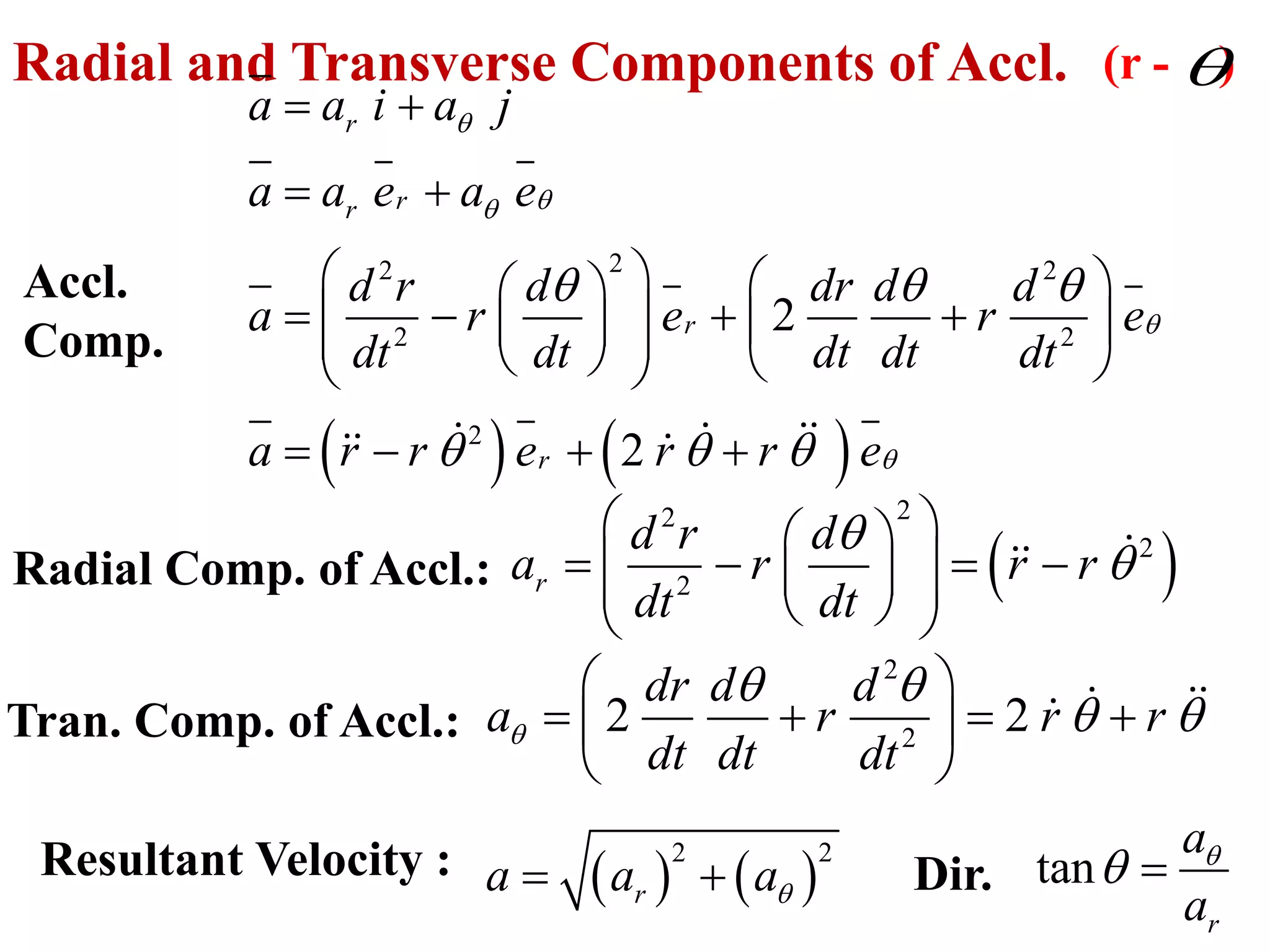 5. radial and transverse compo. 2 by-ghumare s m | PDF
