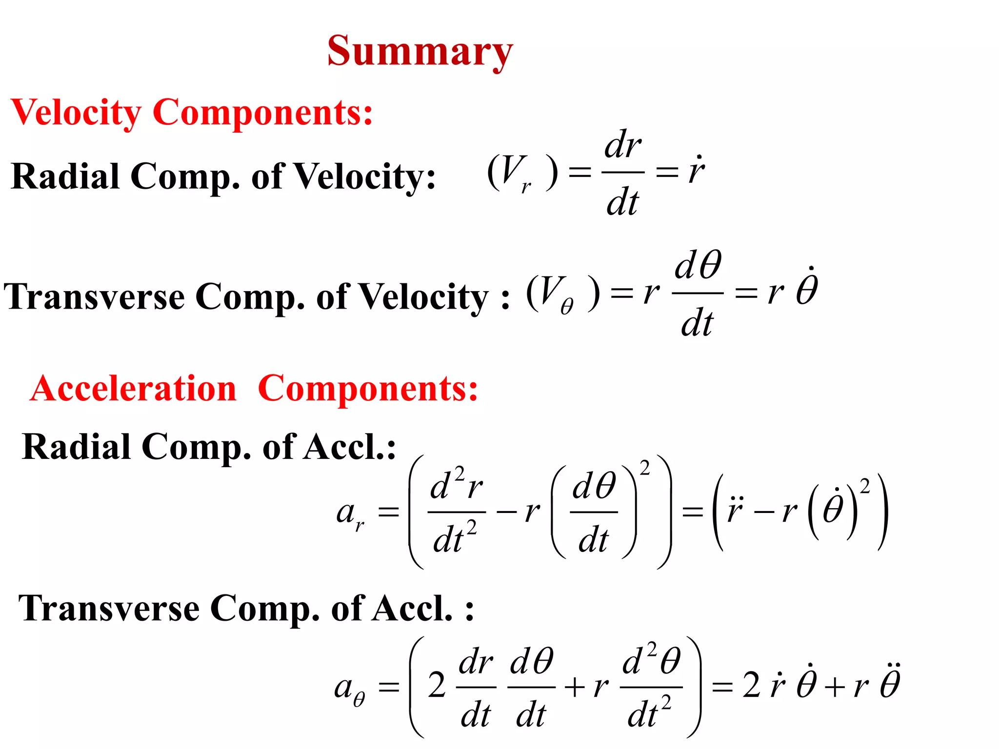 5. radial and transverse compo. 2 by-ghumare s m | PDF