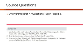 5.1 blue land rights and mabo - THOP | PPTX