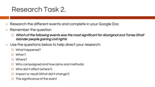 5.1 blue land rights and mabo - THOP | PPTX