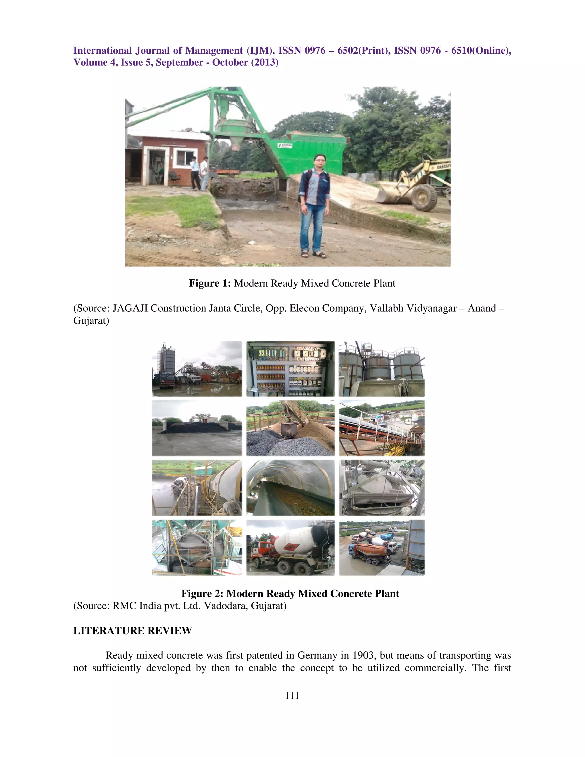 READY MIXED CONCRETE SELECTION FOR INFRASTRUCTURE DEVELOPMENT THROUGH ANALYTIC HIERARCHY PROCESS ...