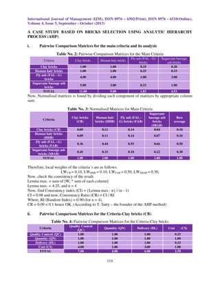 READY MIXED CONCRETE SELECTION FOR INFRASTRUCTURE DEVELOPMENT THROUGH ...