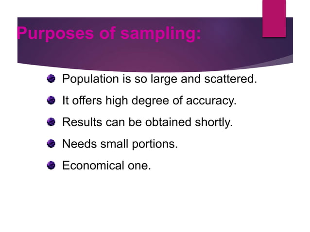 Sampling | PPT | Science