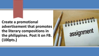 Reresentative Texts and Authors from Philippine Regions Part 2 | PPTX