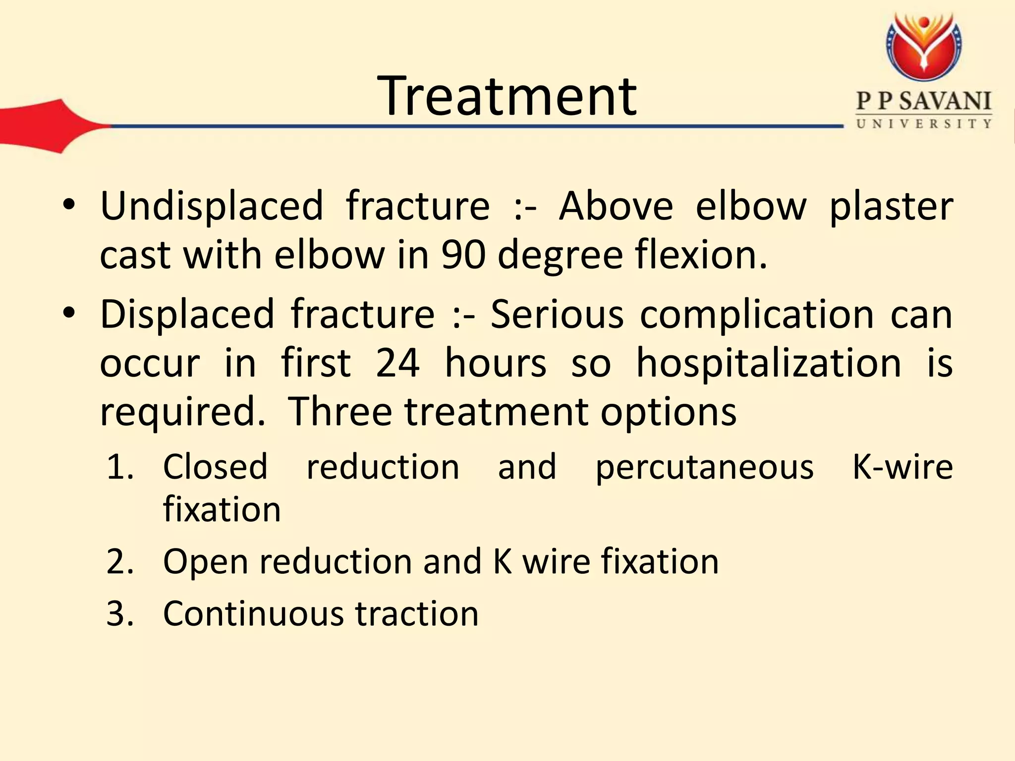 5. Supra Condylar fracture of Humerus | PPTX