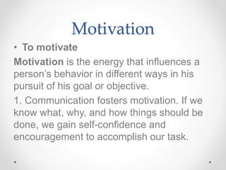 5. functions of communication and speaker's purpose | PPTX