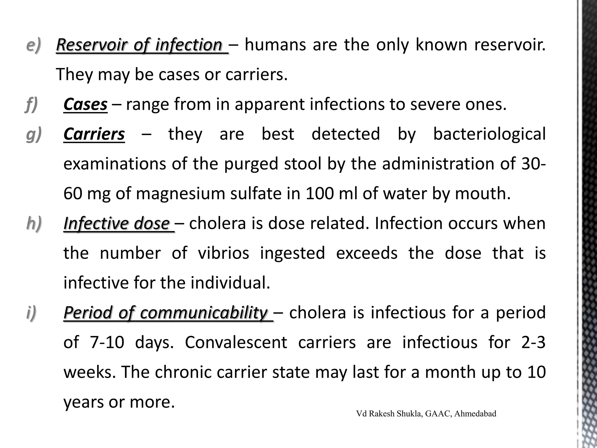 cholera | PPTX