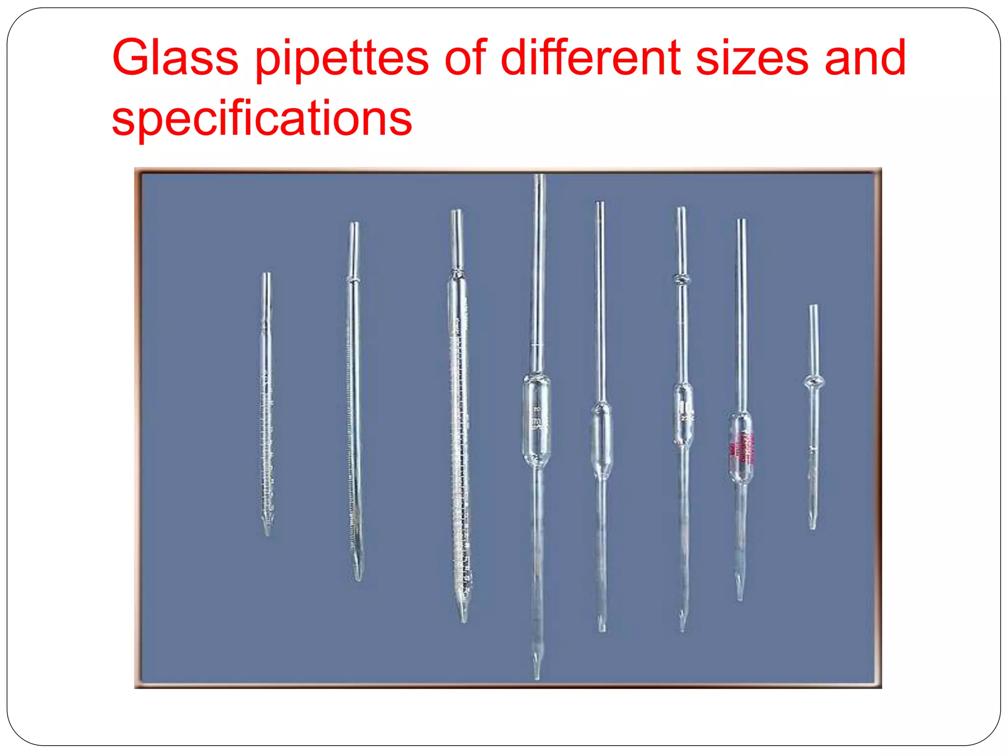 Pipettes and Their Safely Use | PPT