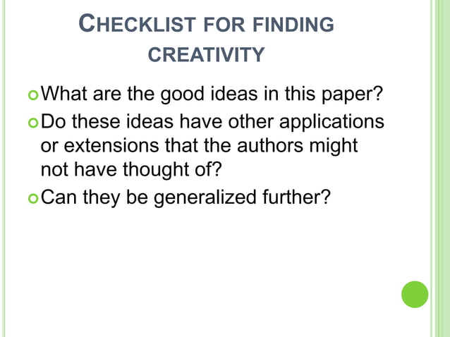 Practical guide: How to read research paper? | PPTX