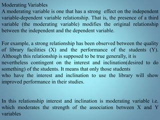 Business Research Method CONCEPT VARIABLE | PPT