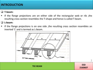 Tee beam | PPTX
