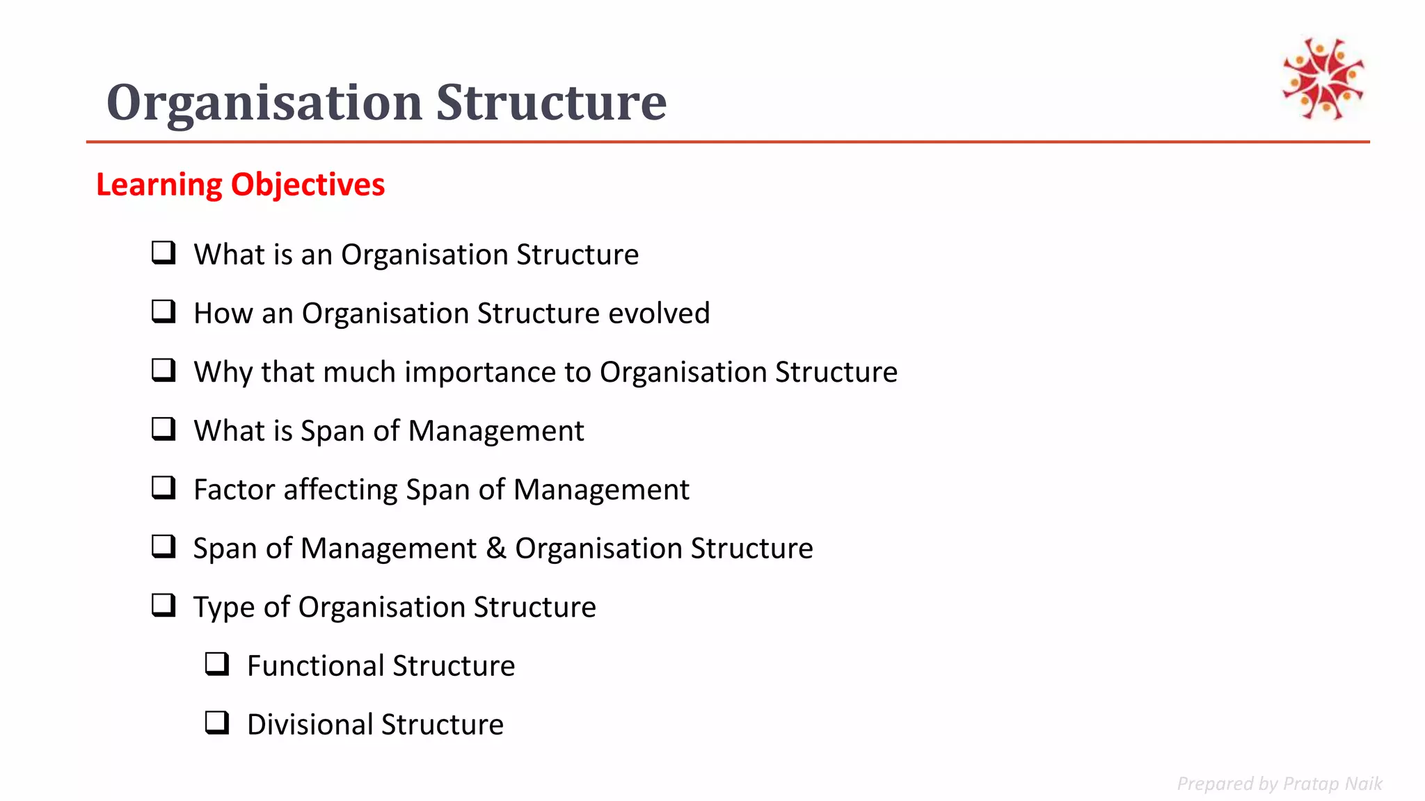 5.3 Organisation Structure : XII Business Studies | PPTX