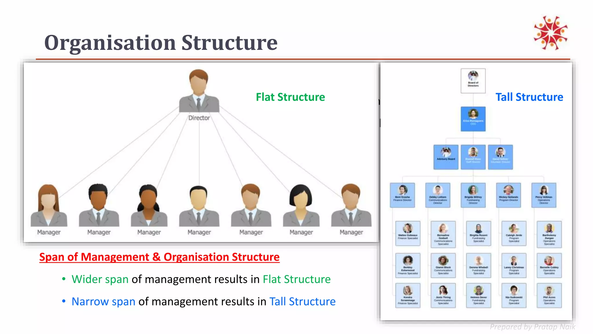 5.3 Organisation Structure : XII Business Studies | PPTX