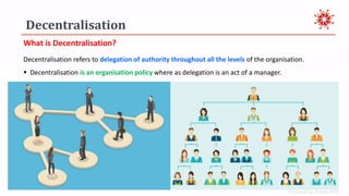 5.10 Decentralisation Concept : XII Business Studies | PPT