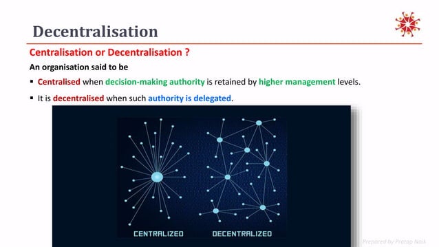 5.10 Decentralisation Concept : XII Business Studies | PPT