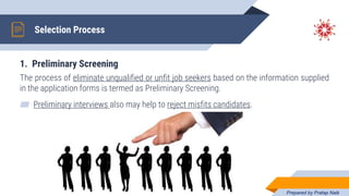 5.Staffing Selection Process : XII Business Studies | PPTX