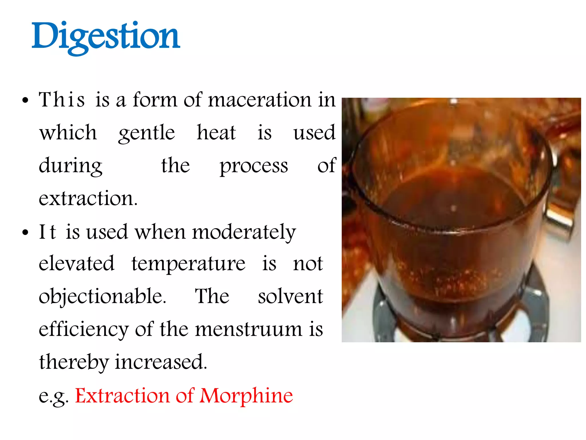Extraction and galenicals | PPTX