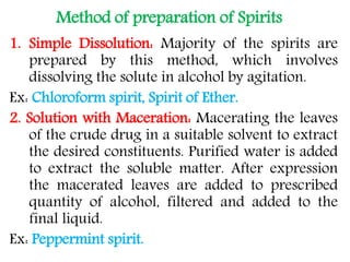 Extraction and galenicals | PPTX