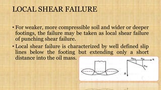 TYPES OF SHEAR FAILURE UNDER FOOTING | PDF