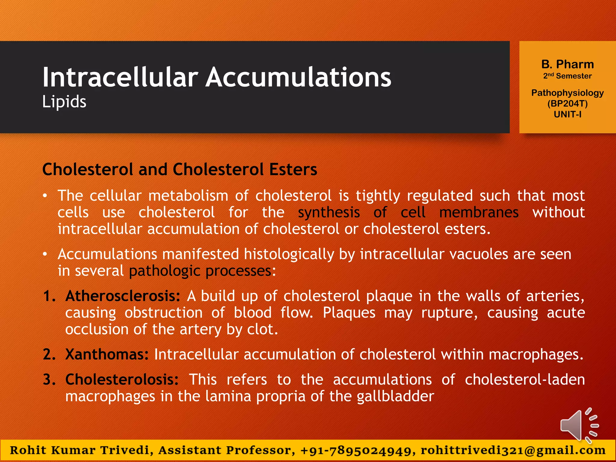 Intracellular accumulation (lipids, proteins, carbohydrates, pigments ...