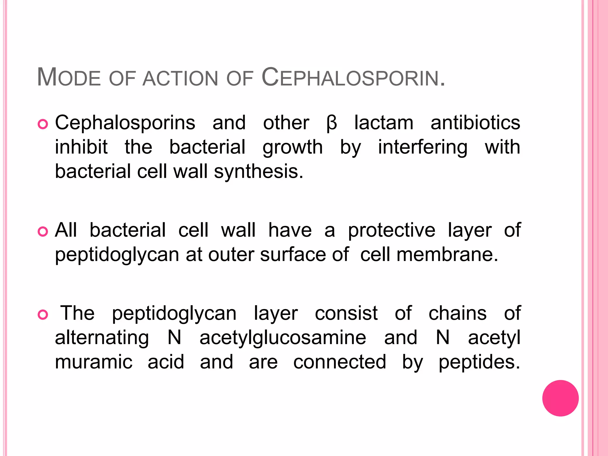 5.cephalosporin | PPTX