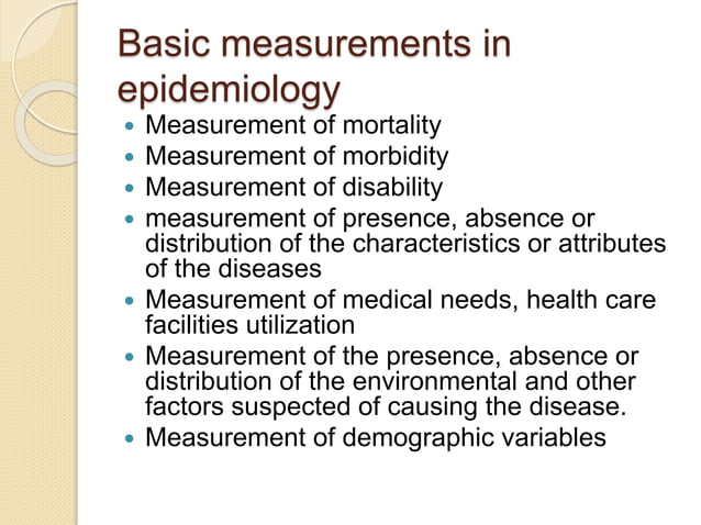 5.principles and methods of epidemiology | PPT