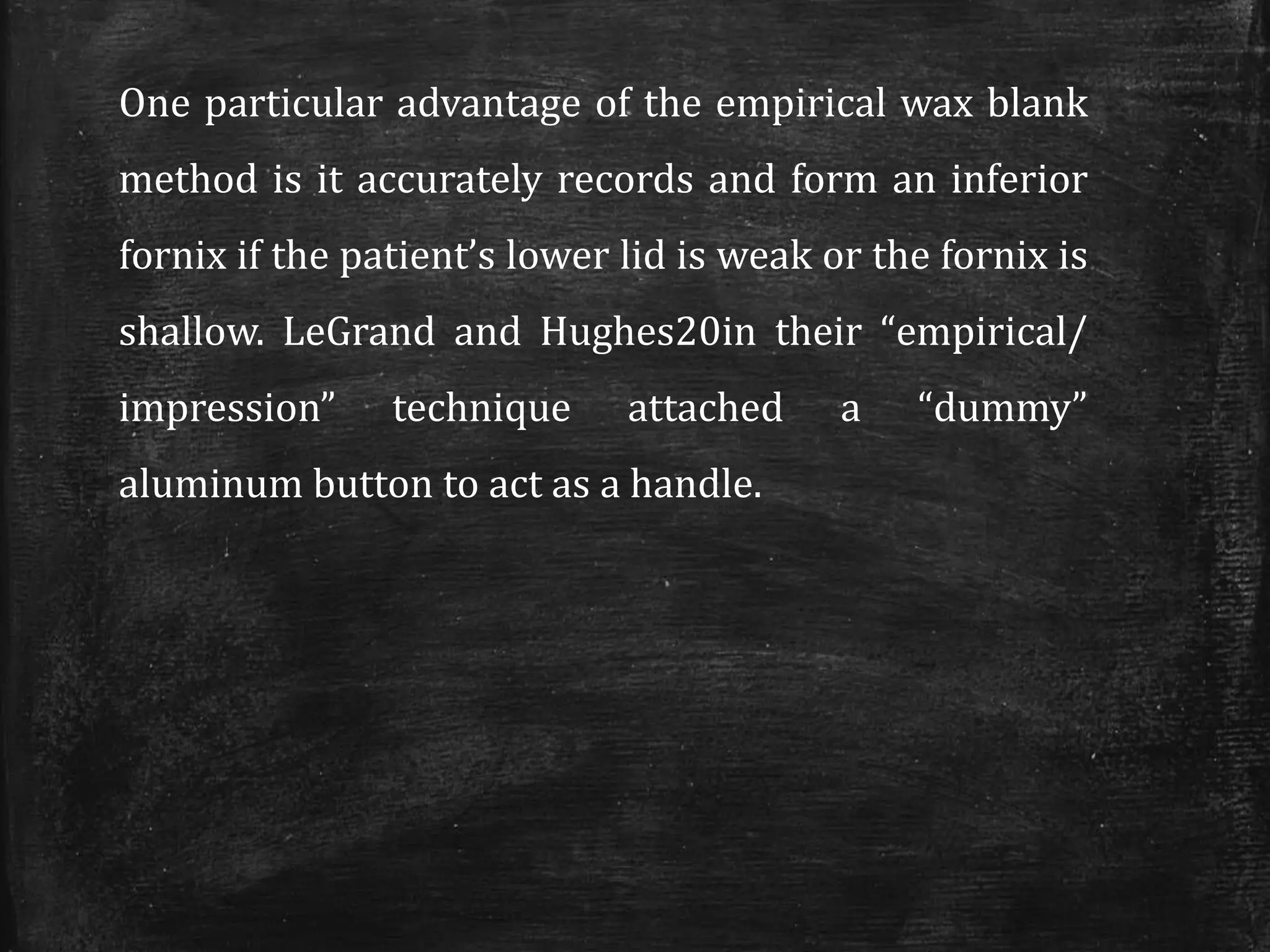 Ocular and Orbital prosthesis ANJALI RATHORE | PPTX