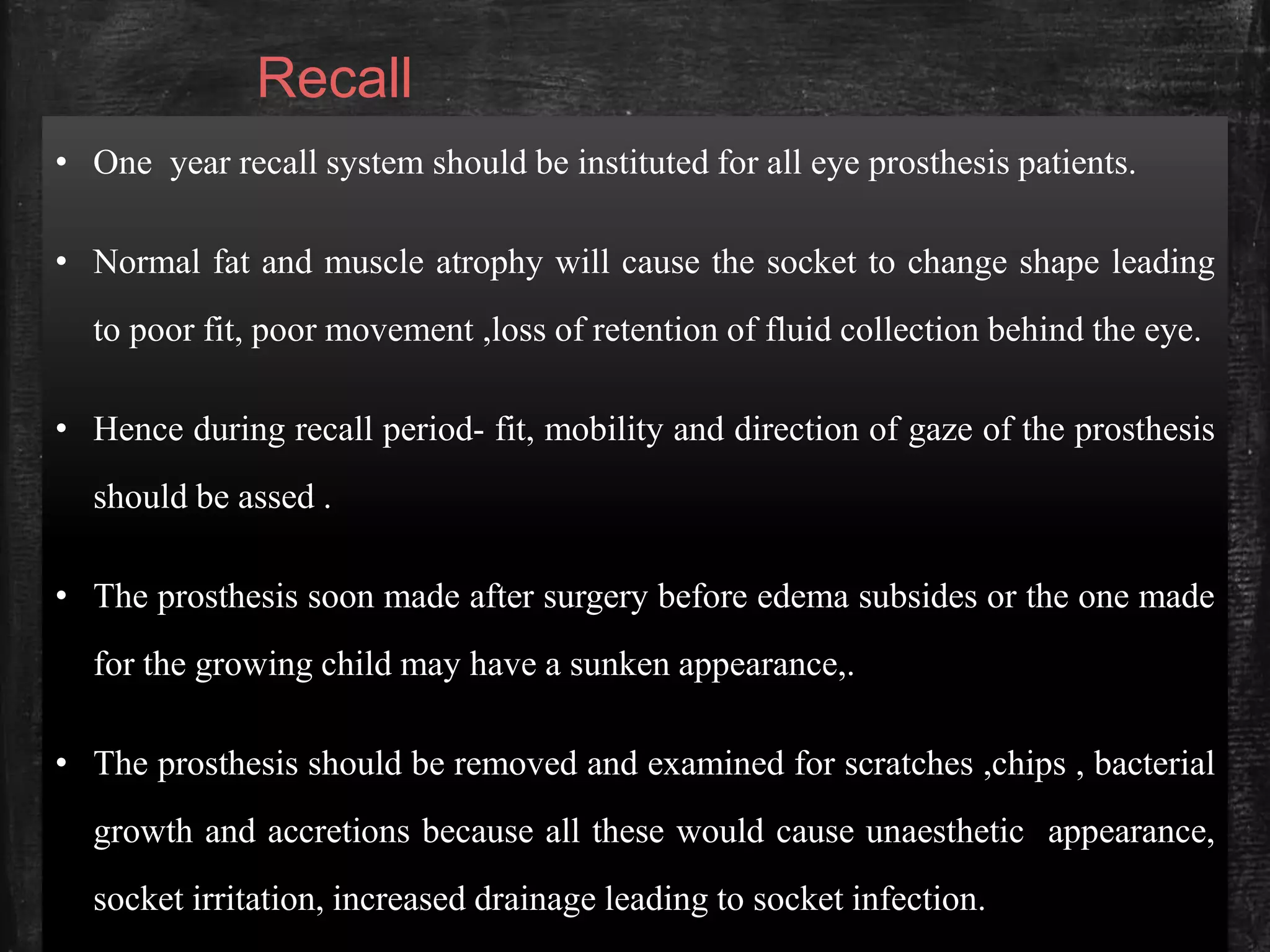 Ocular and Orbital prosthesis ANJALI RATHORE | PPTX