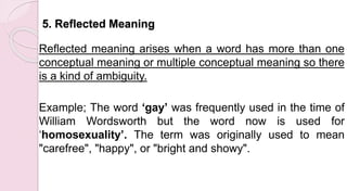 Types of meanings | PPT