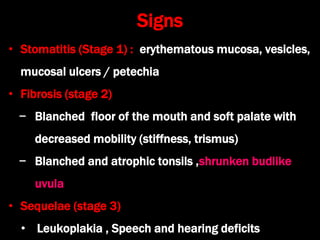 5. non neoplastic diseases of the oral cavity | PPT