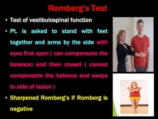 5. routine clinical tests of vestibular function kk | PPT