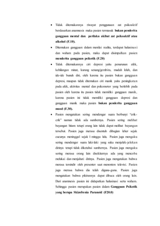 5. skizofrenia paranoid | DOCX