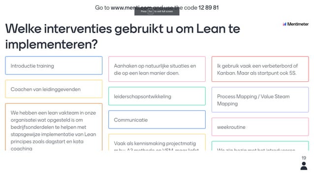 5. een praktijkvoorbeeld van lean implementeren door wilfred knol | PDF
