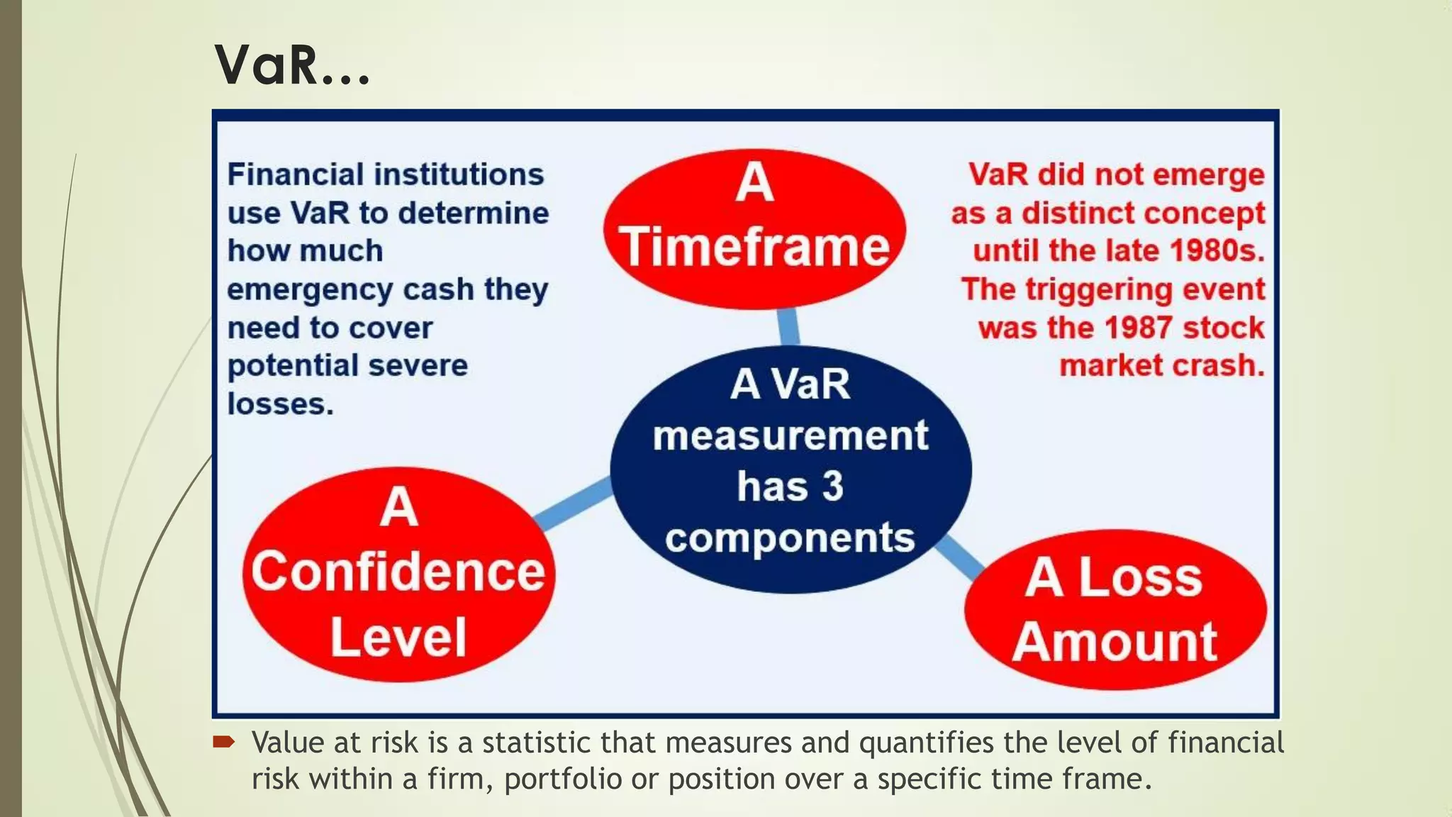 Value at Risk Model (Va R)_ Materi Training Stress Testing | PDF