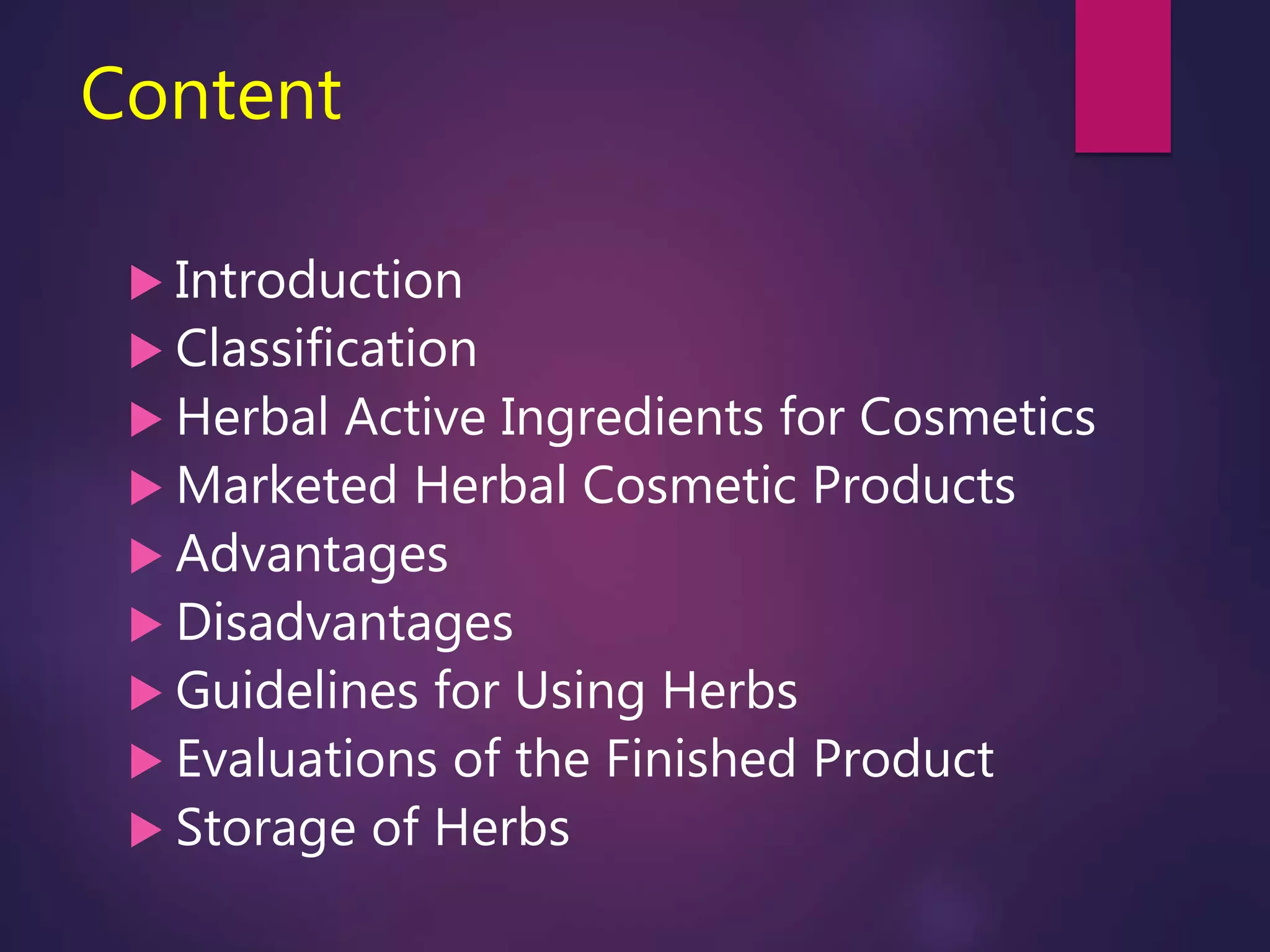 Herbal_Cosmetics | PPTX