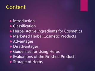 Herbal_Cosmetics | PPT