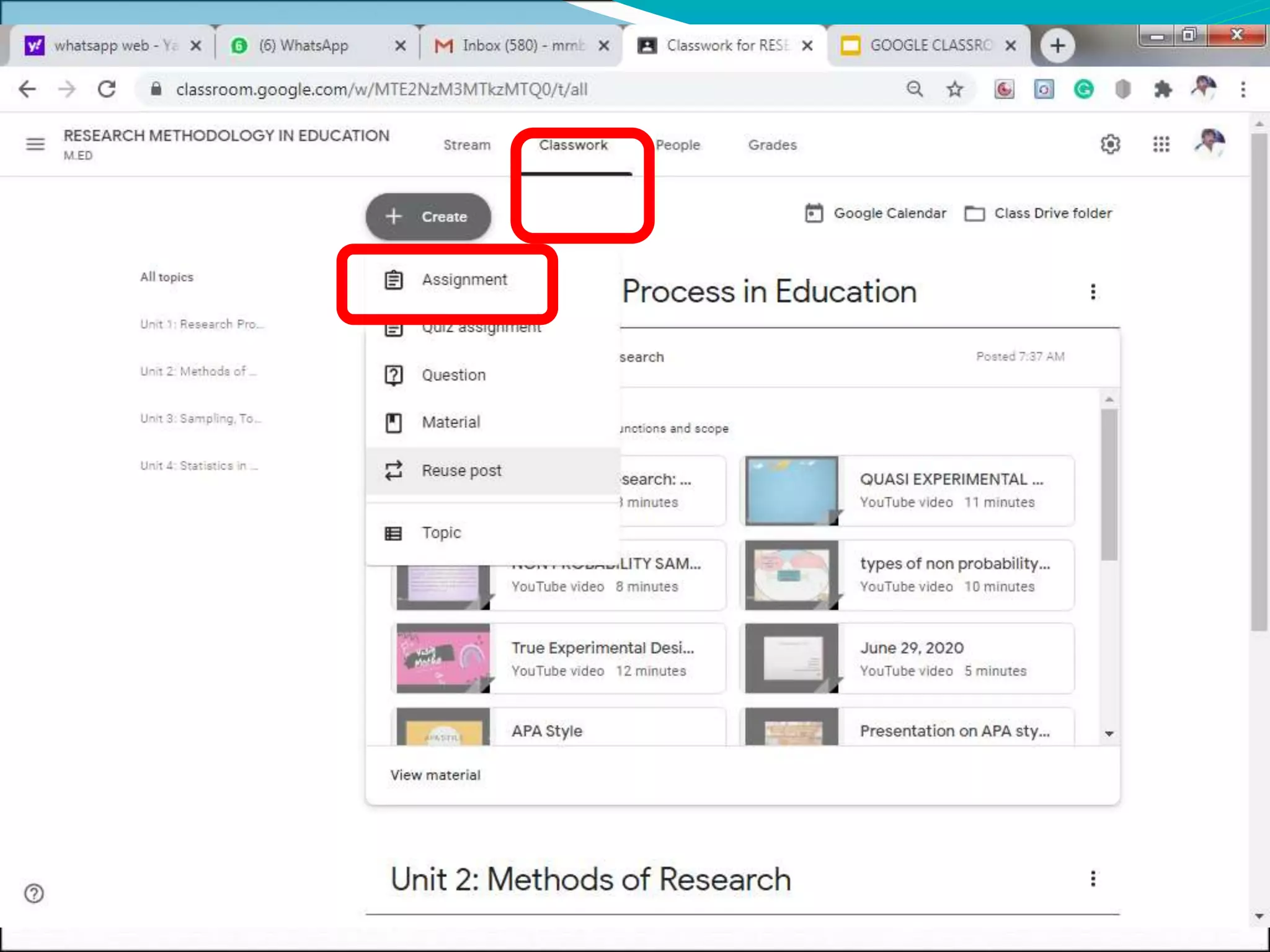 5.google classroom assignment-quiz | PDF