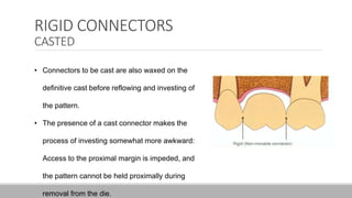 COMPONENTS OF FIXED PARTIAL DENTURE | PPTX