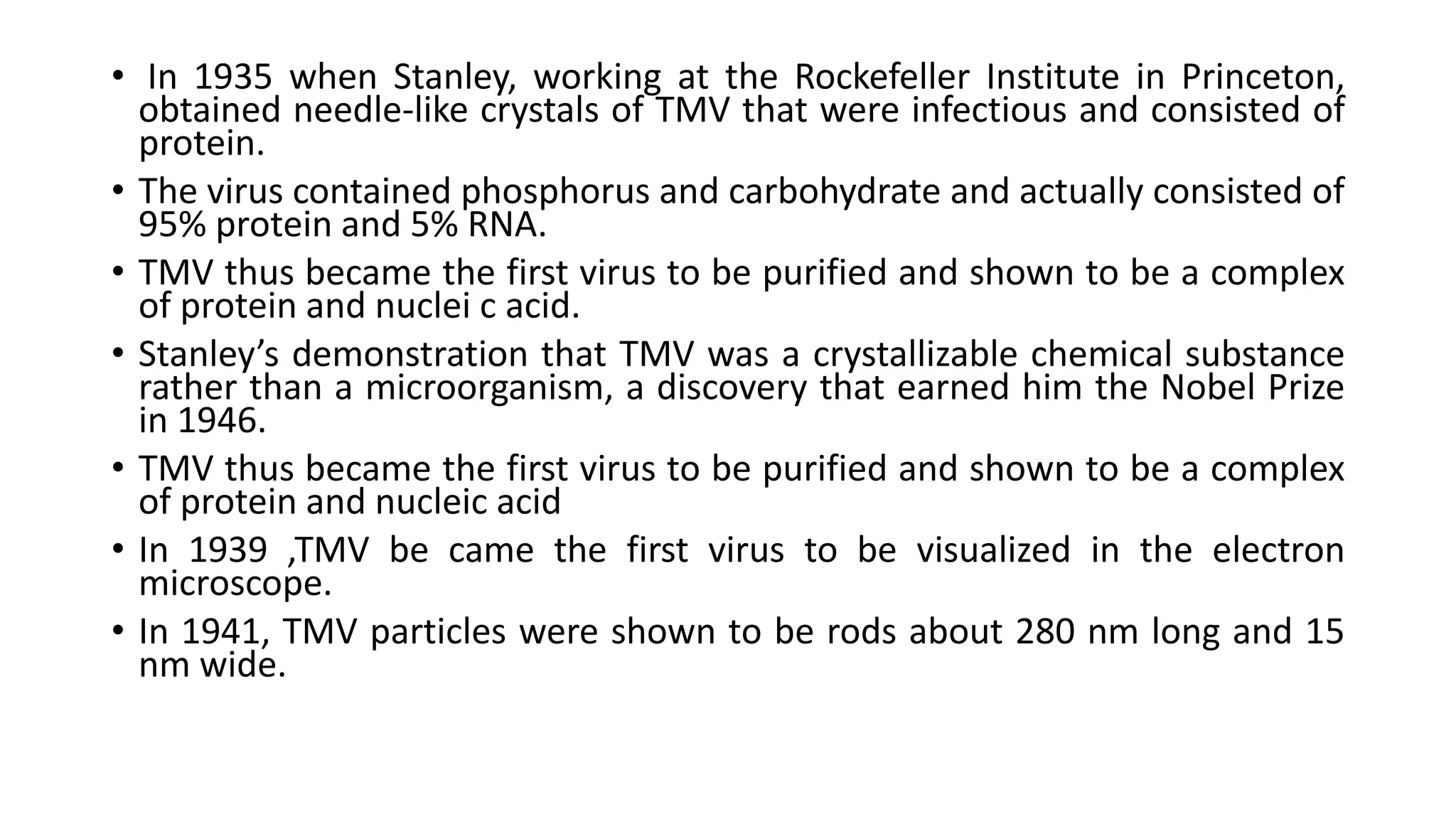 5. Tobacco mosaic virus | PPTX