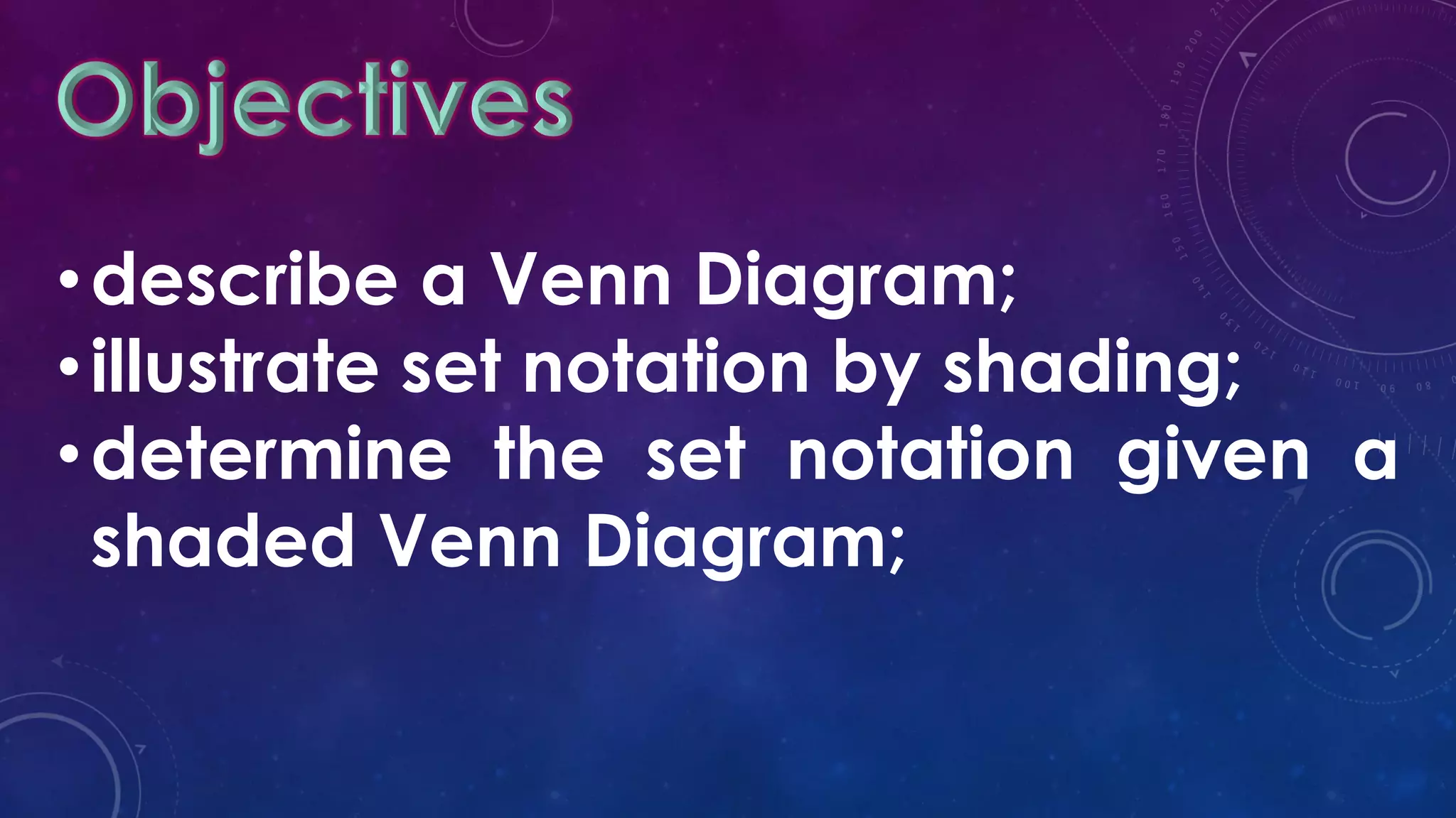 Illustrating Set Notation Using Venn Diagram | PDF