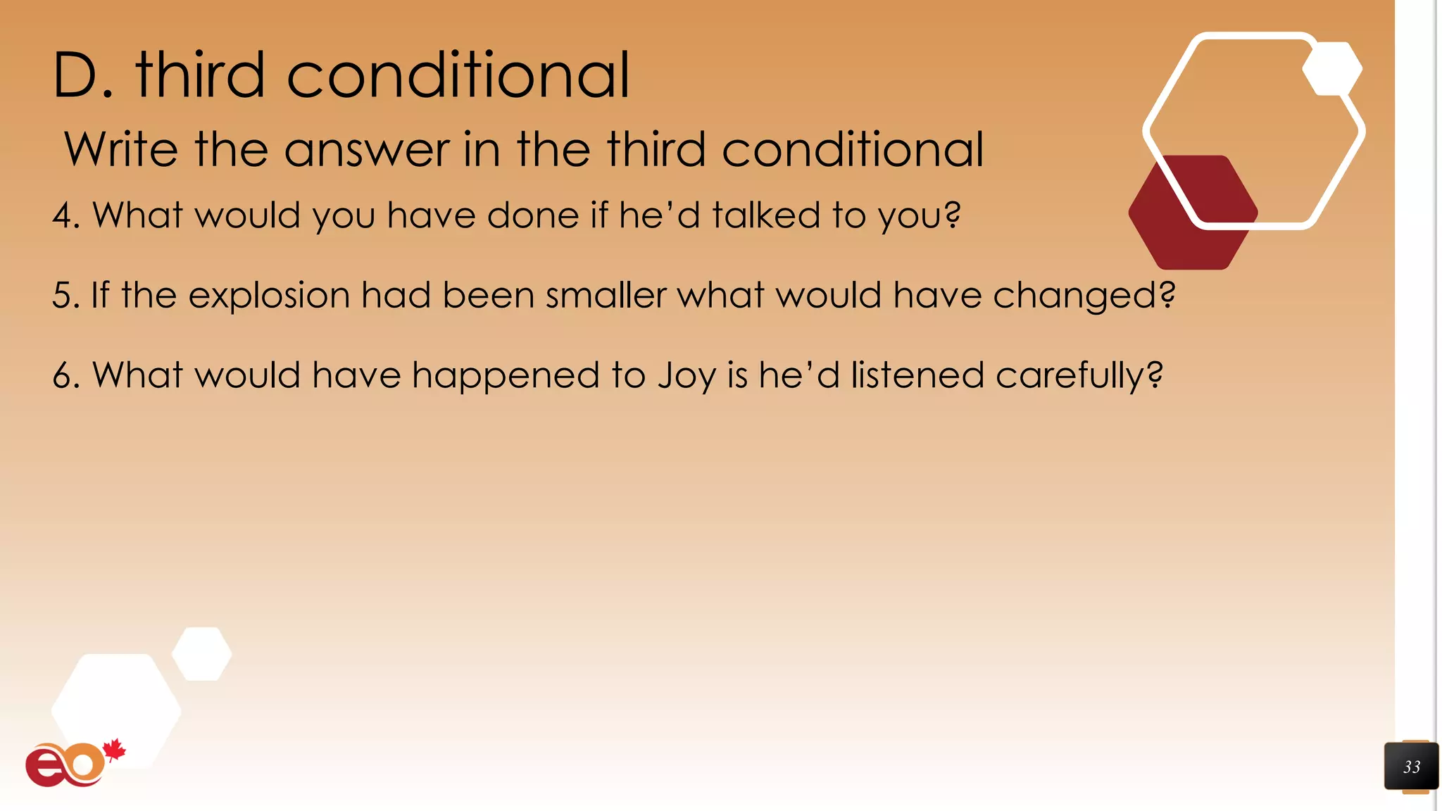 conditionals part 2 | PDF