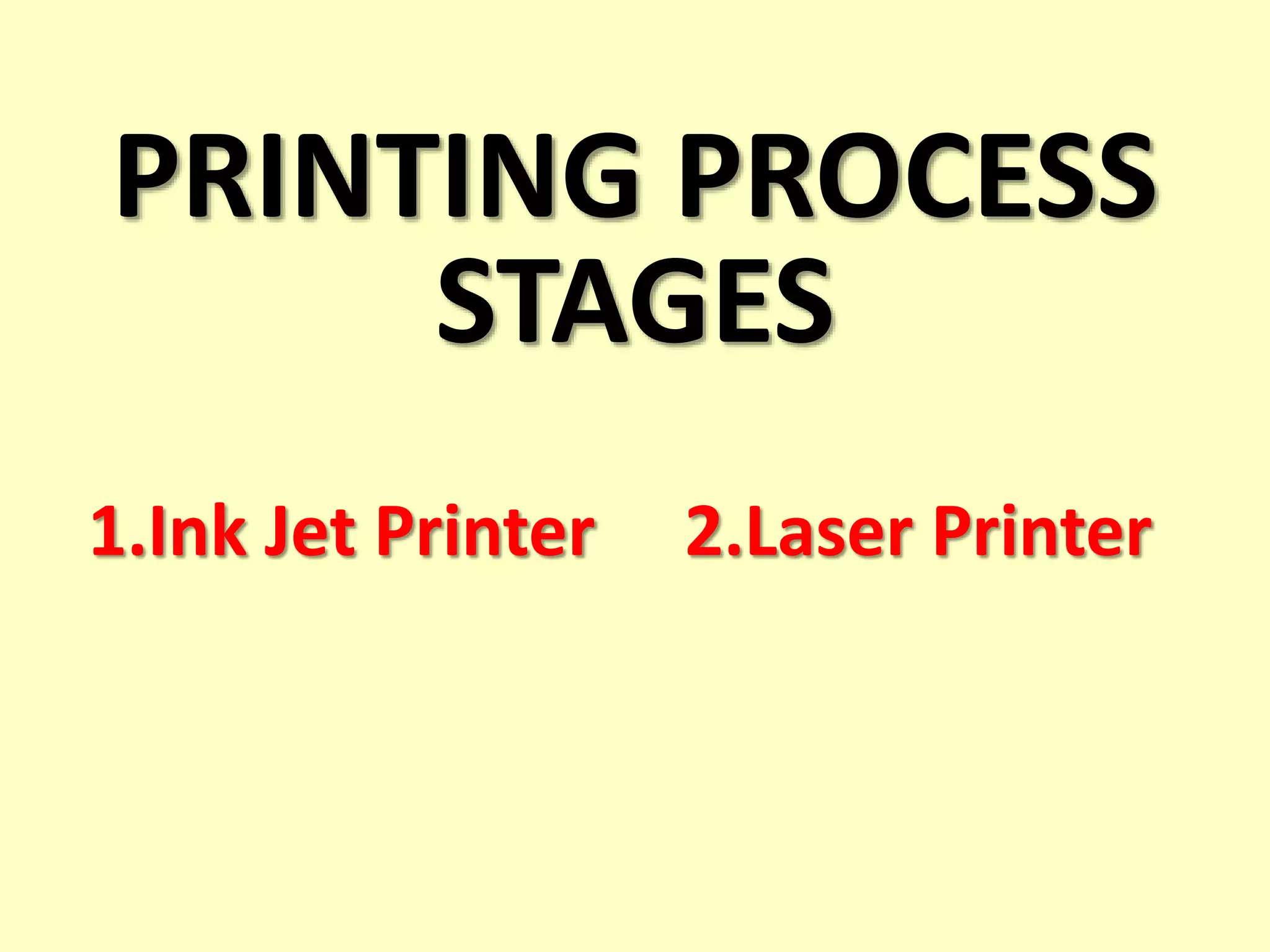 impact and non impact printers | PPTX