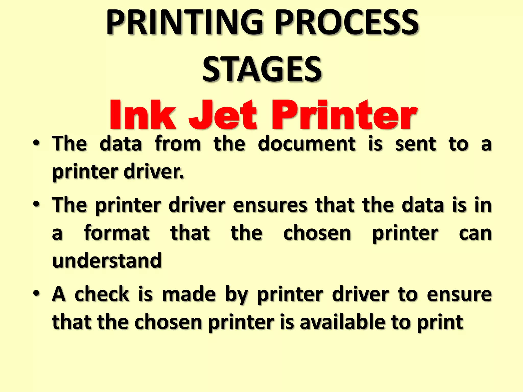 impact and non impact printers | PPTX