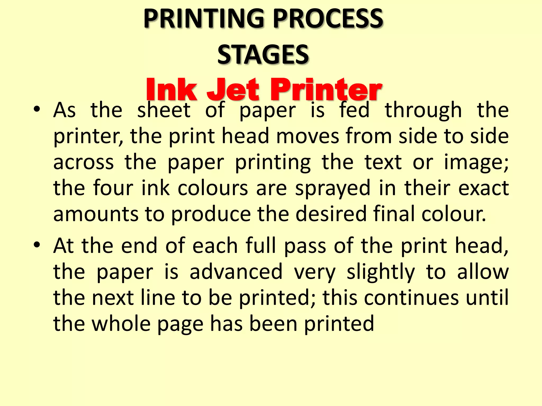 impact and non impact printers | PPTX