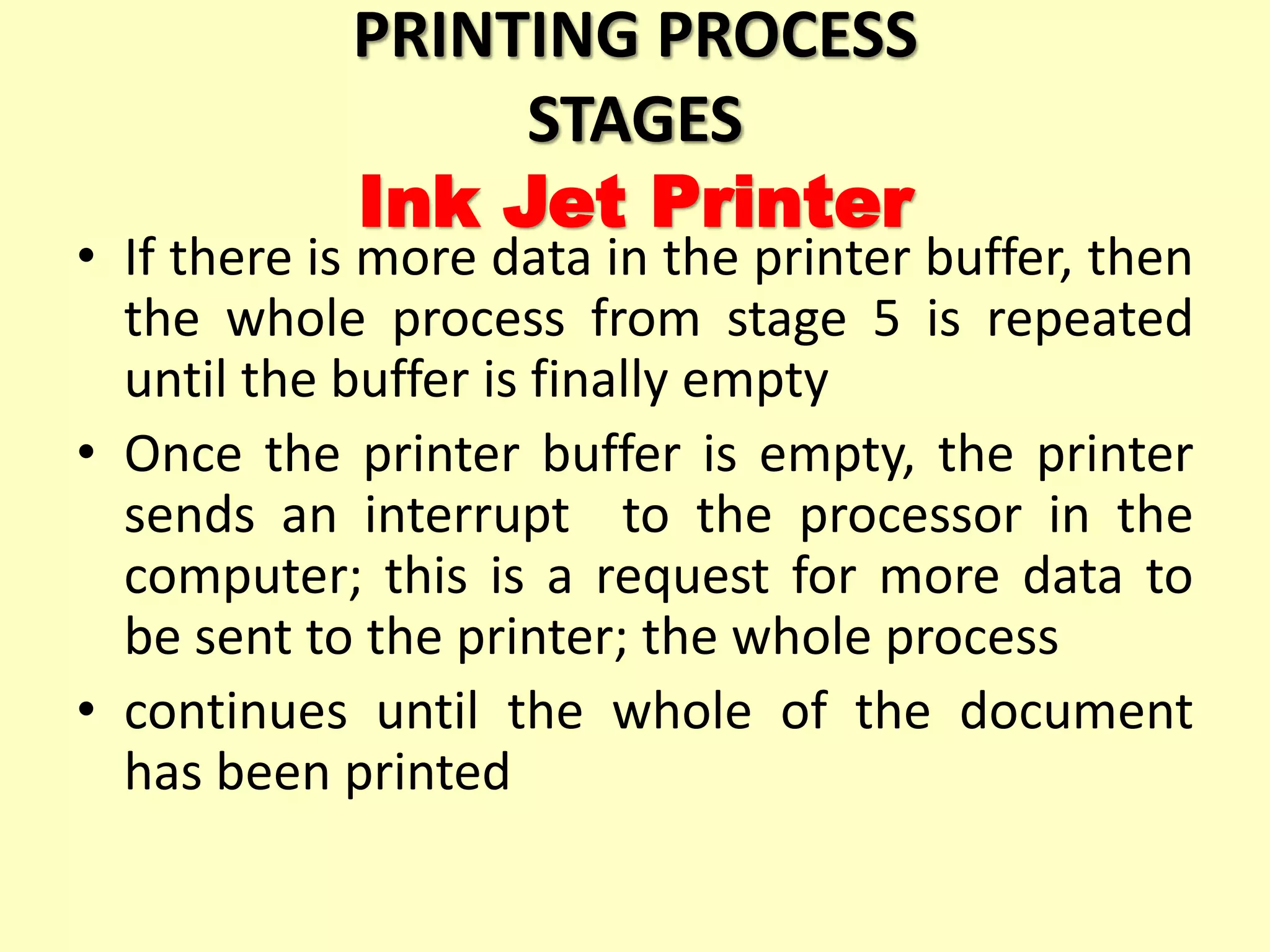 impact and non impact printers | PPTX