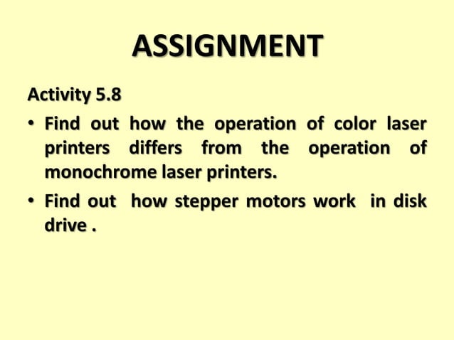impact and non impact printers | PPTX