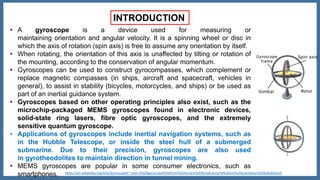5.1 gyroscope introduction | PPTX